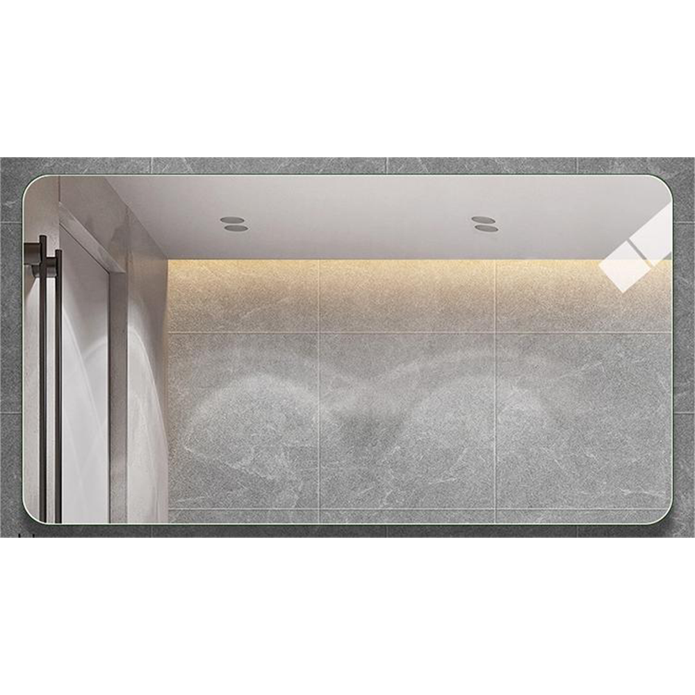 Frameless LED Demisting Bathroom Mirror - CAS1 – Luminous Kitchen Adelaide